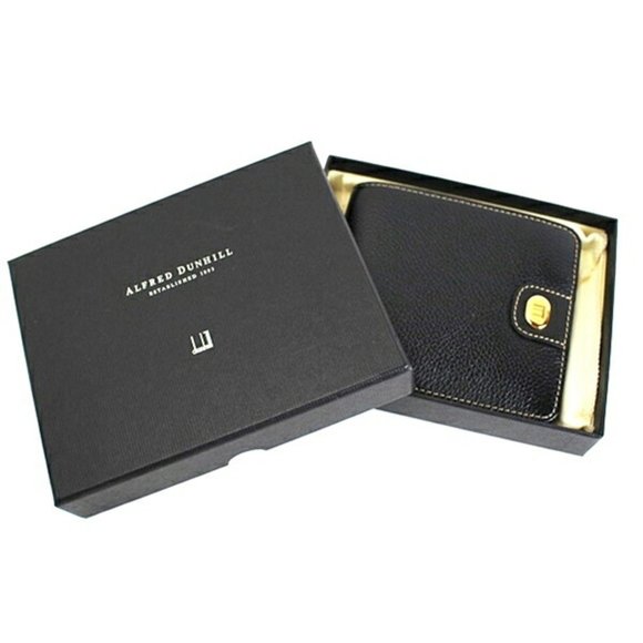 OTHERS | Accessories | Dunhill Bifold Wallet Unused Black Leather ...